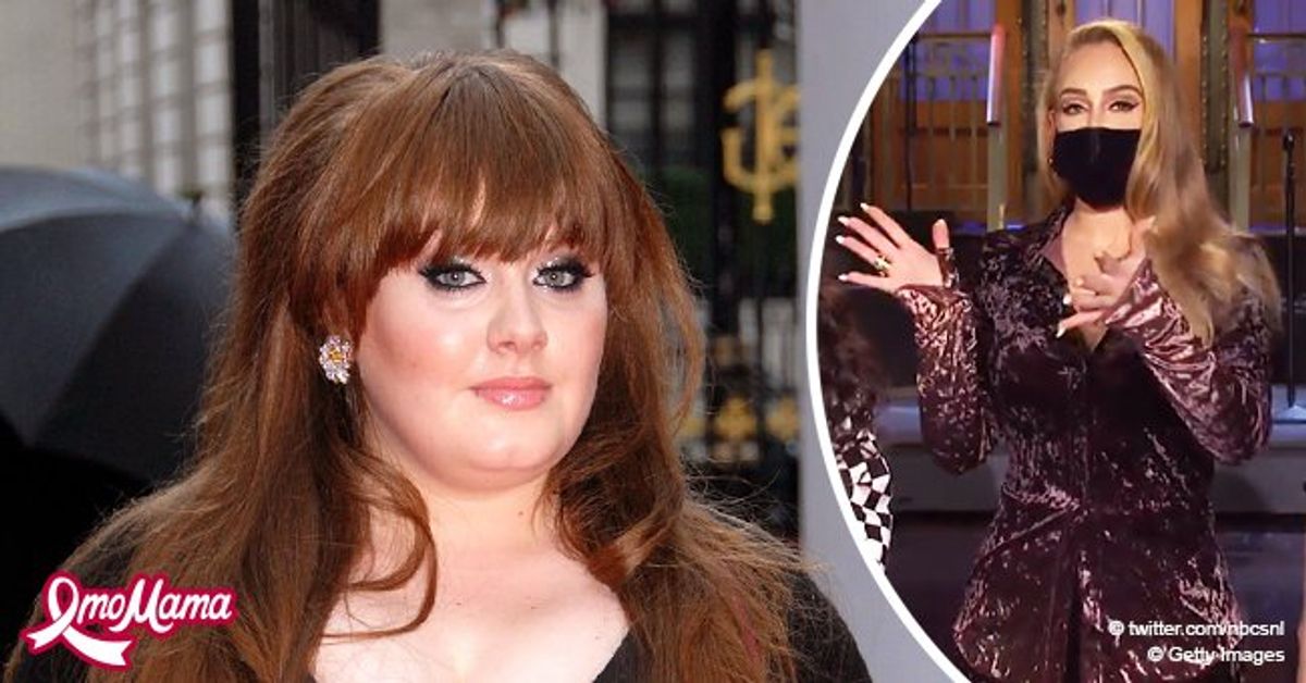 Check Out Adele as She Slays in a Skintight Satin Top Amid Weight Loss in New SNL Promo (Video)