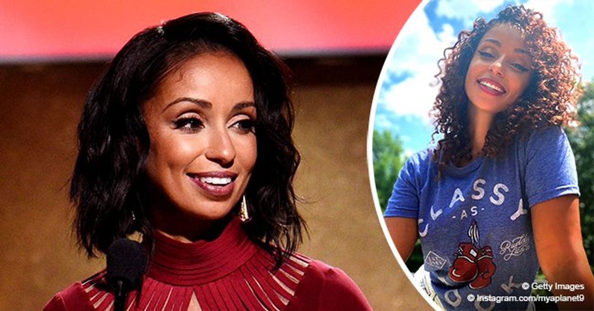 Singer Mya Looks Youthful at 40 Flaunting Her Curly Red Locks and ...