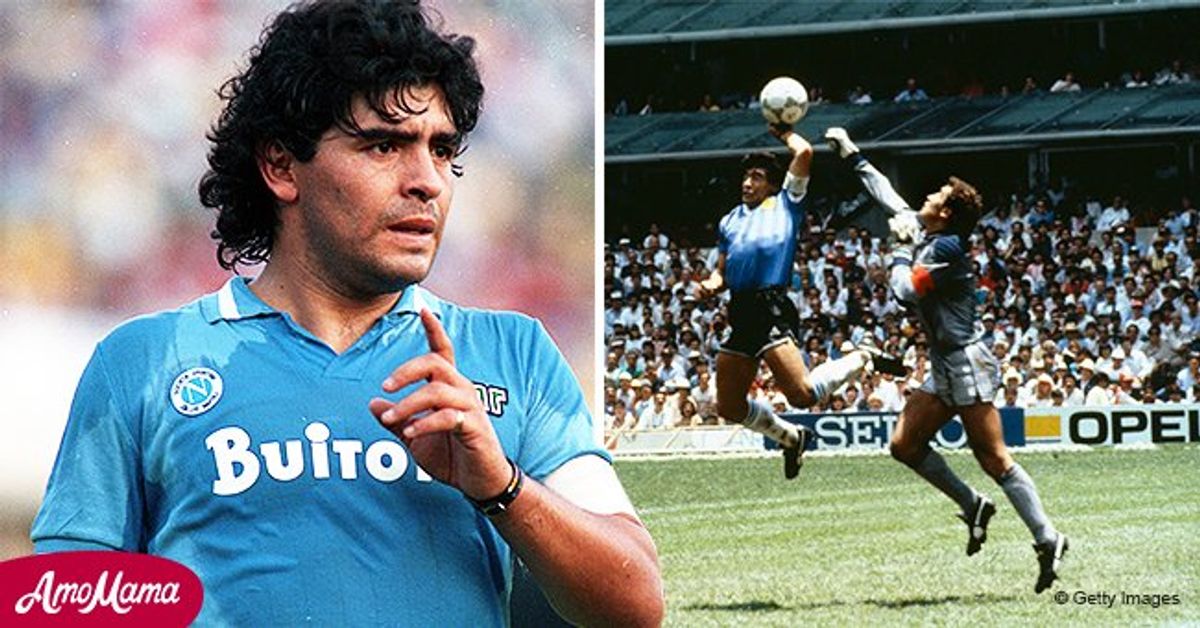 Look Back at Diego Maradona's Legendary Moment Called the 'Hand of God ...