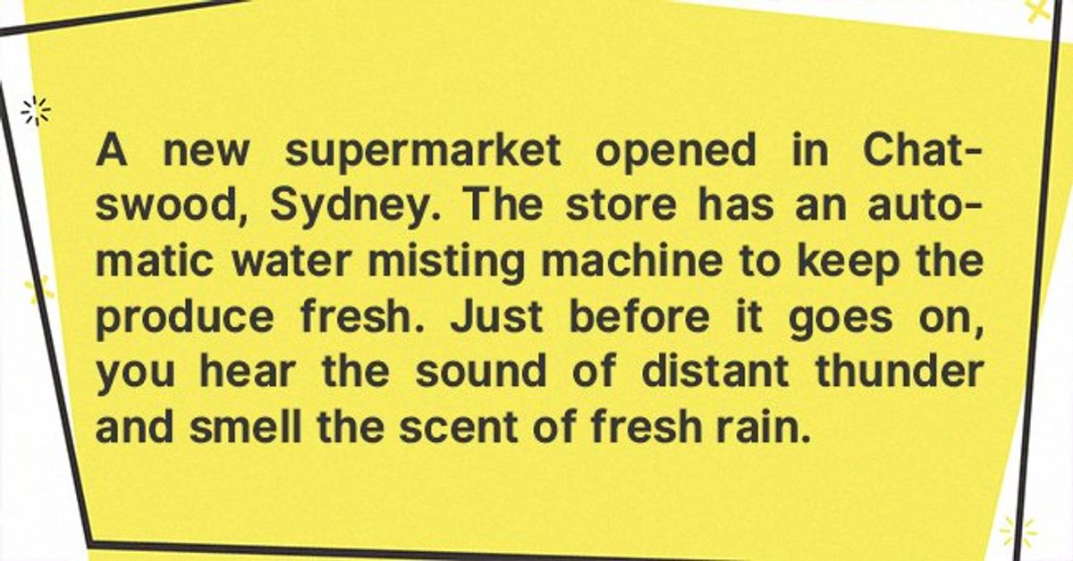 Daily Joke: A New Supermarket with Special Effects Opened in Sydney