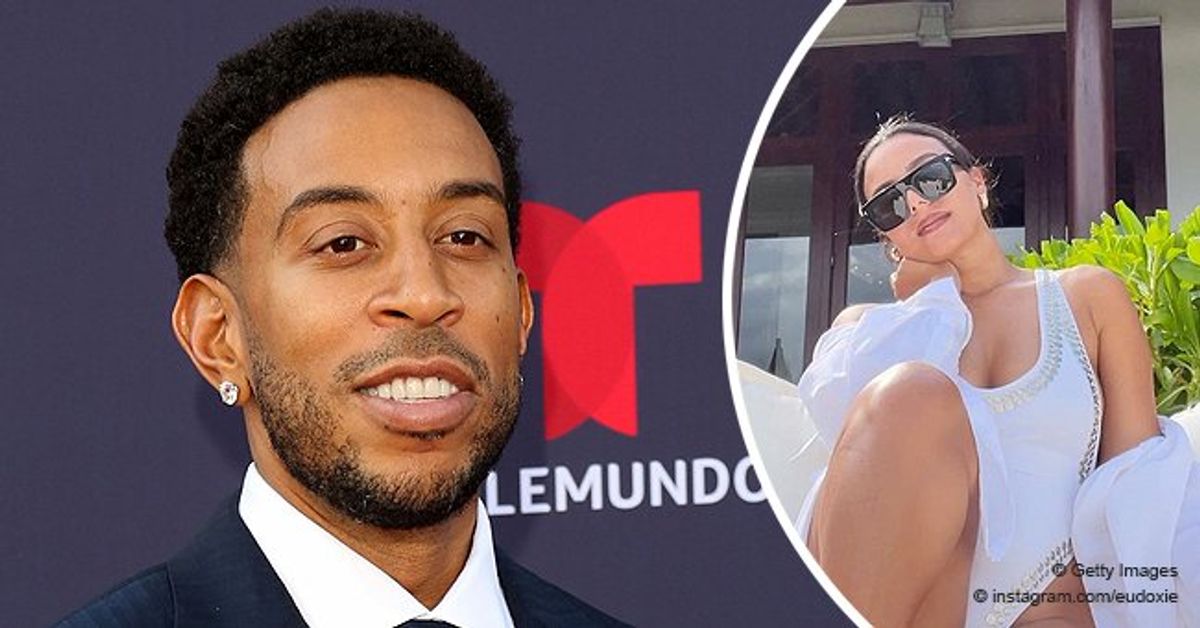 Ludacris' Wife Eudoxie Displays Her Enviable Curves in a White Swimsuit ...