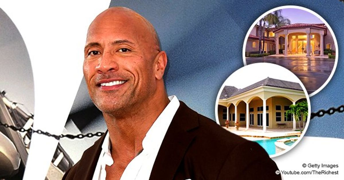 Look inside Dwayne 'the Rock' Johnson's Mansions & Properties Worth ...