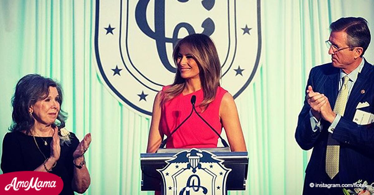 Melania Trump Dazzles at First Lady's Luncheon