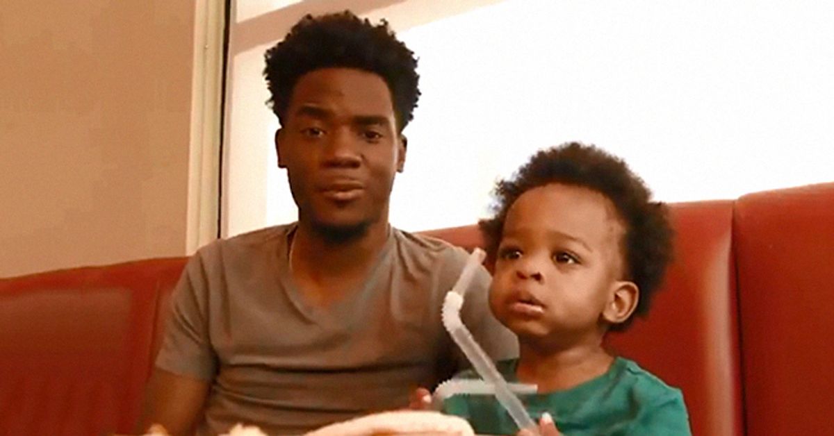 Dad & Baby Go Viral Again for Chatting It up in Father's Day Denny's Ad