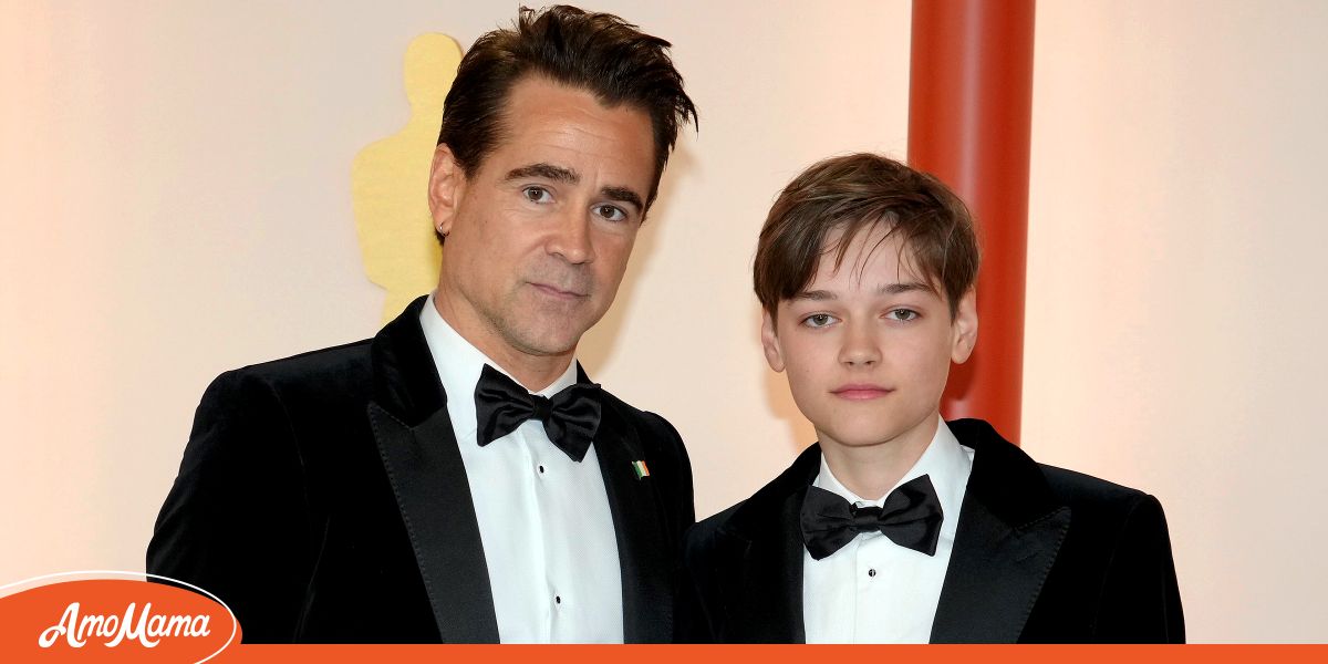 Colin Farrell’s Son Henry Steals the Show Looking ‘like His Mommy ...