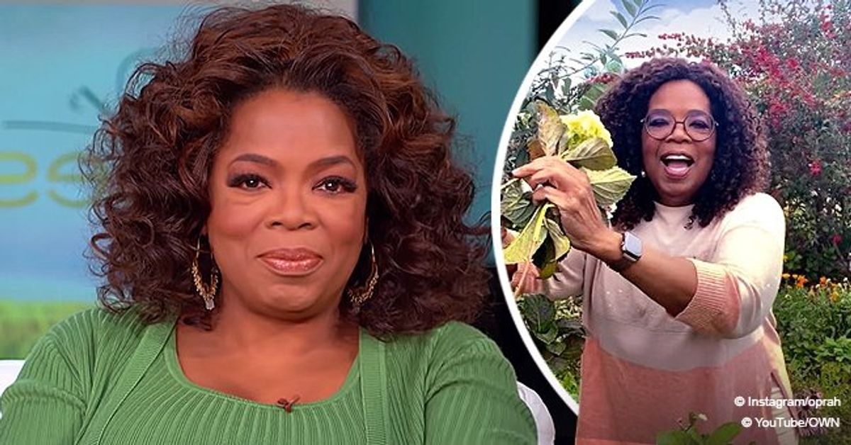 Oprah Does Some Gardening as She Invites Fans to Join Her Conversation ...