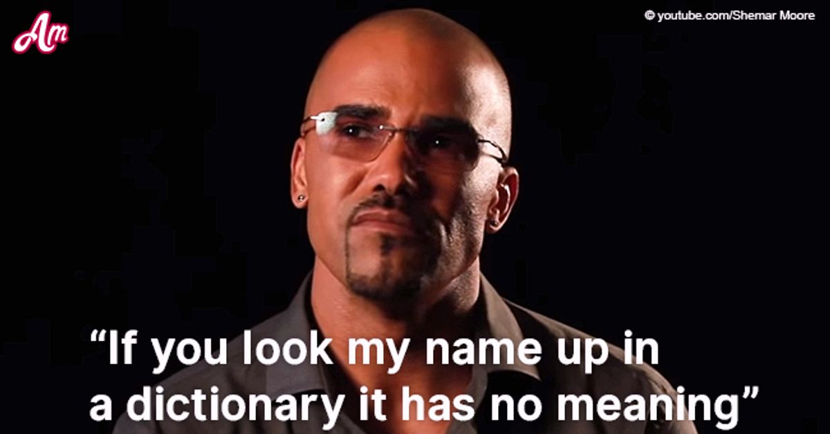 Shemar Moore on the Meaning behind His Name Which He Sees as a ‘Product ...