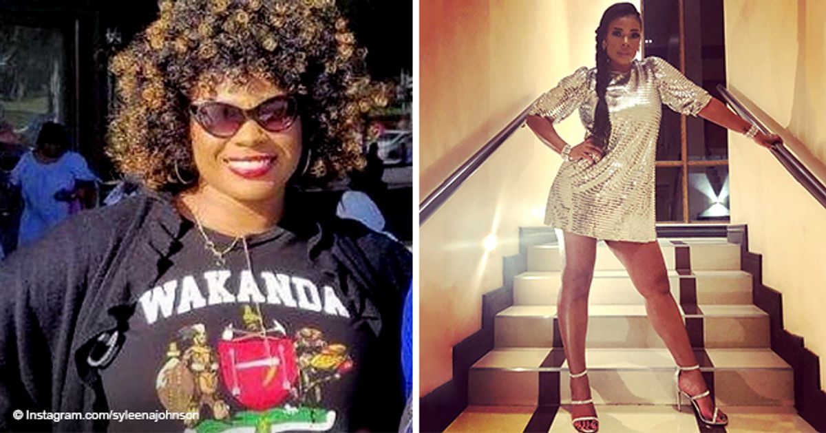 Syleena Johnson of 'R&B Divas' Fame Stuns in Silver Minidress & High ...