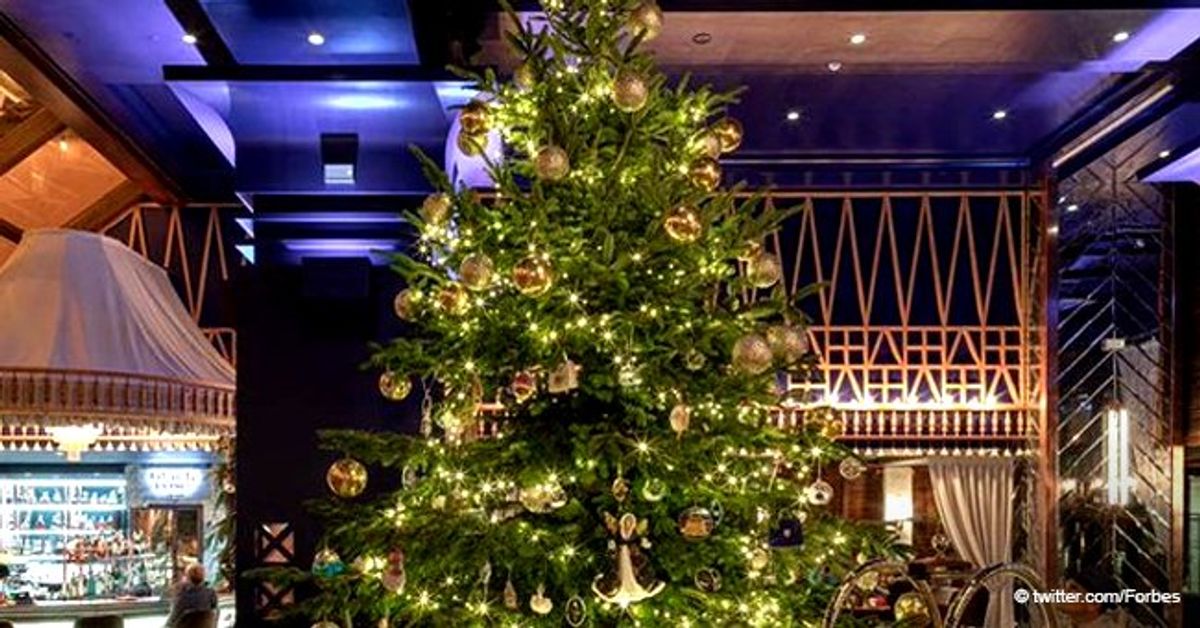 Glimpse at the 'World's Most Expensive Christmas Tree' Worth $15M
