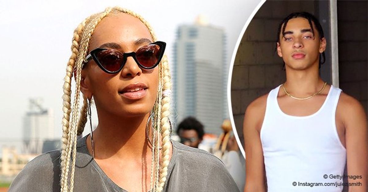 Check Out Solange Knowles' Handsome Son Julez as He Poses for Snaps in ...