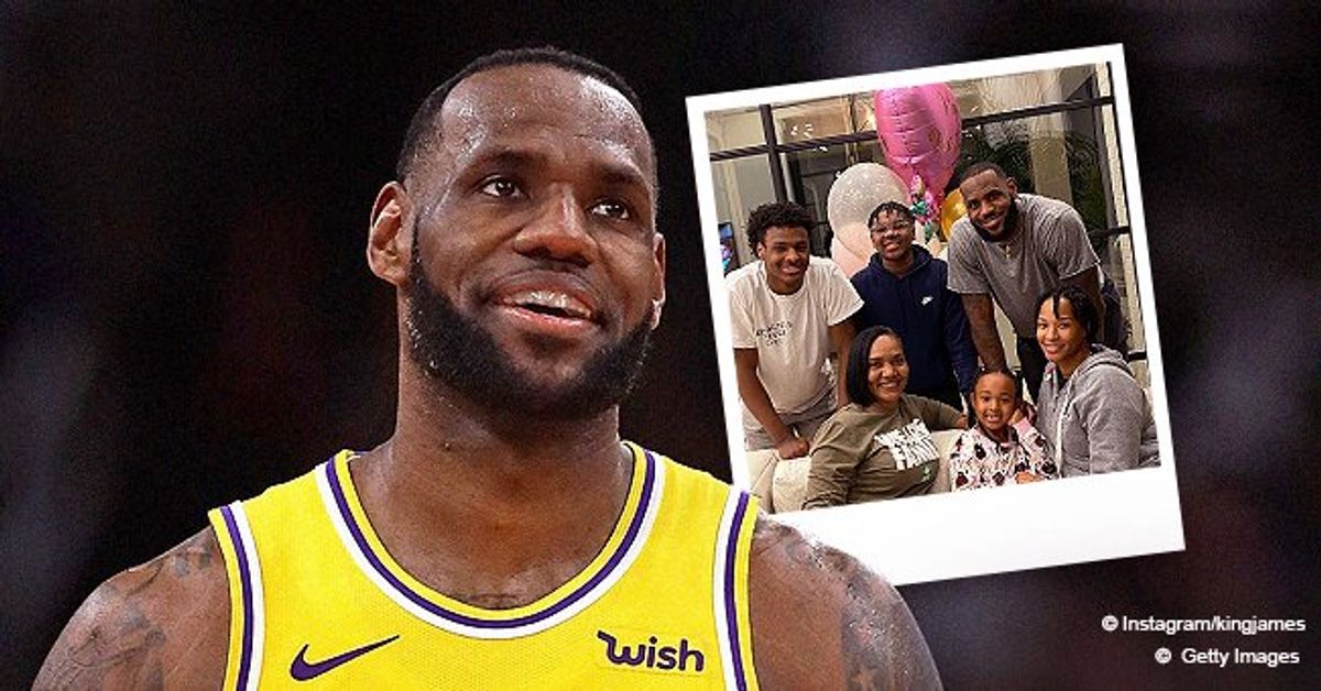 LeBron James & Wife Savannah Pose in a Heartwarming Photo with Their ...
