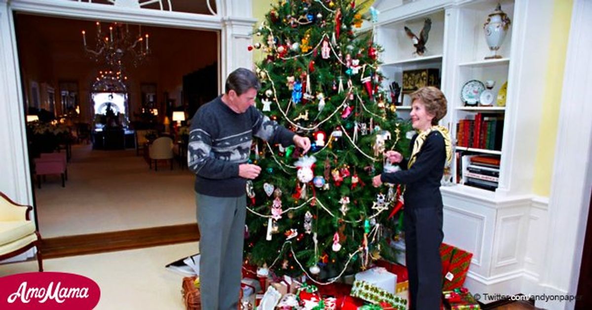 Here are 80 years of White House Christmas trees in photographs
