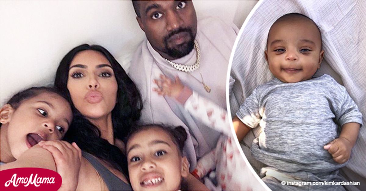 Kim Kardashian Shares New Photo of Her 2-Month-Old Son Psalm
