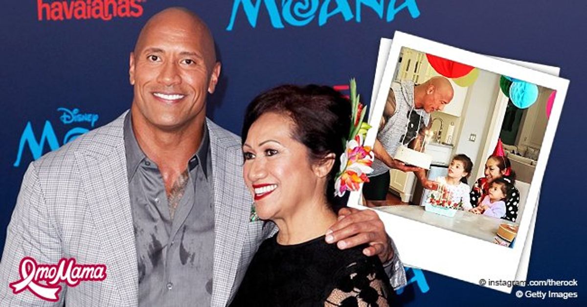 Watch Sweet Video Dwayne Johnson Shared as He Celebrated His Mother's ...