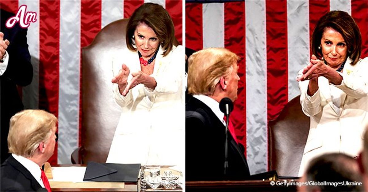 Nancy Pelosi breaks the Internet with weird clapping in Trump's ears ...