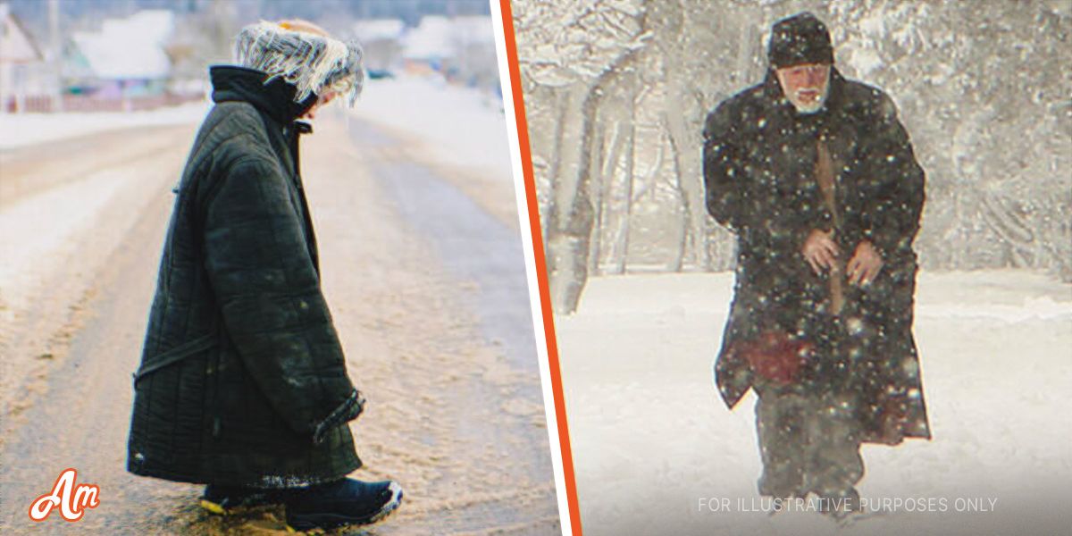Homeless Man Gives His Coat to Warm up Lost Girl in Snow, Gets Shelter ...