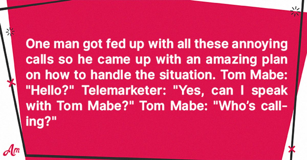 Daily Joke: A Man Receives an Annoying Call from a Telemarketer