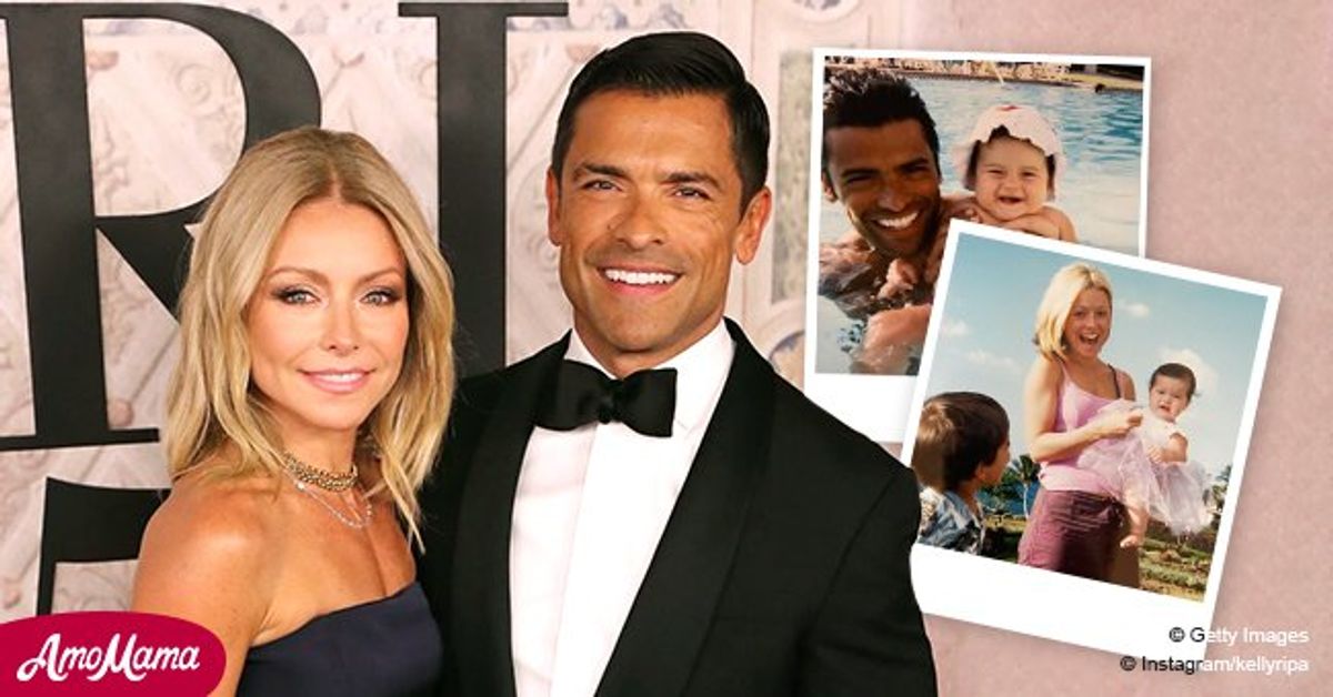 See Cute Throwback Photos Kelly Ripa Shared of Her Children from 2001 ...