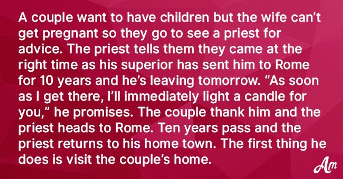 Family Seeks a Priest for Help with Having Children