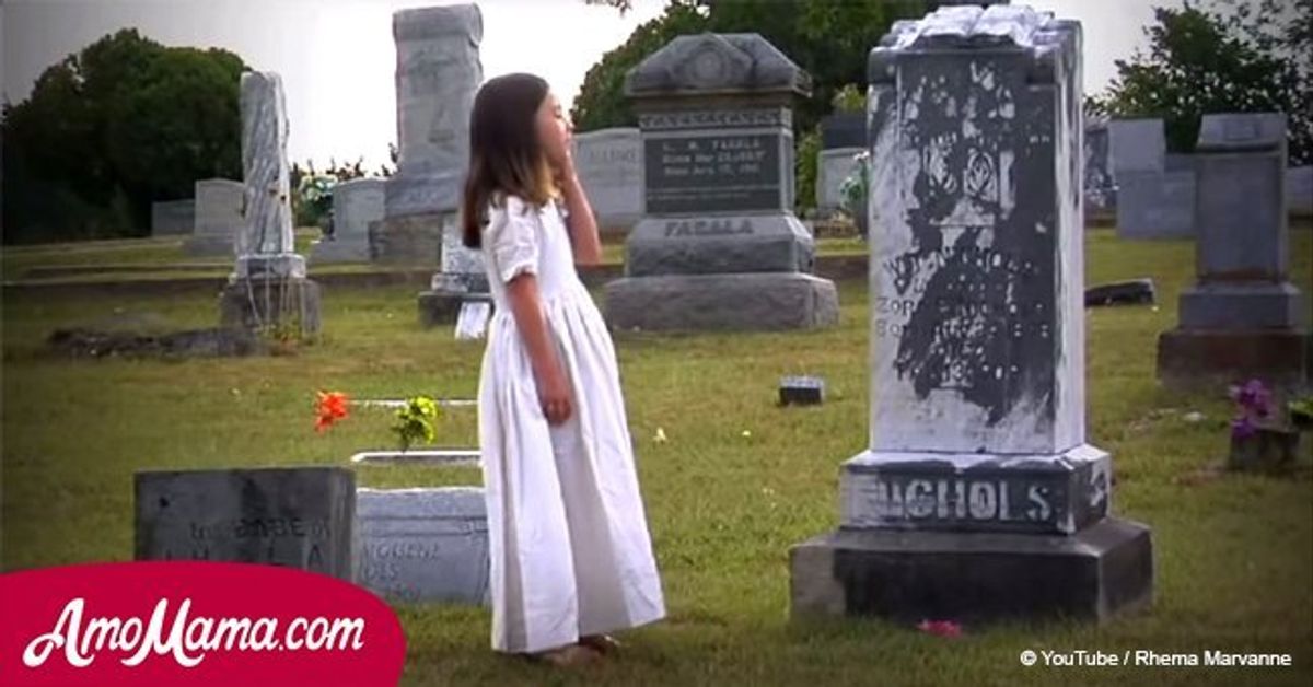 Little girl's voice is so clear when she sings 'Amazing Grace' that it ...