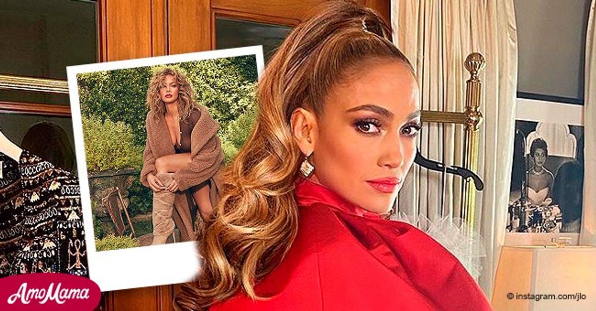 J Lo, 51, Displays Her Chest in a Low-Cut Top as She Teases a Christmas ...