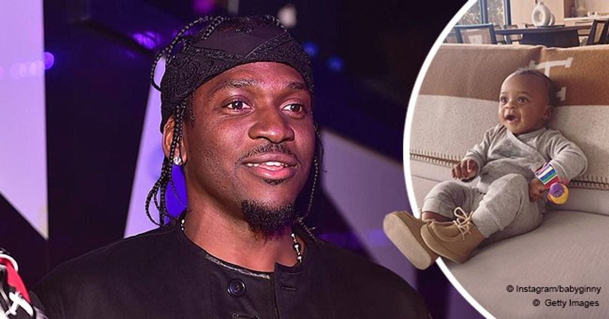 Pusha T's Wife Virginia Shows Their Adorable Baby Nigel Sitting on a ...