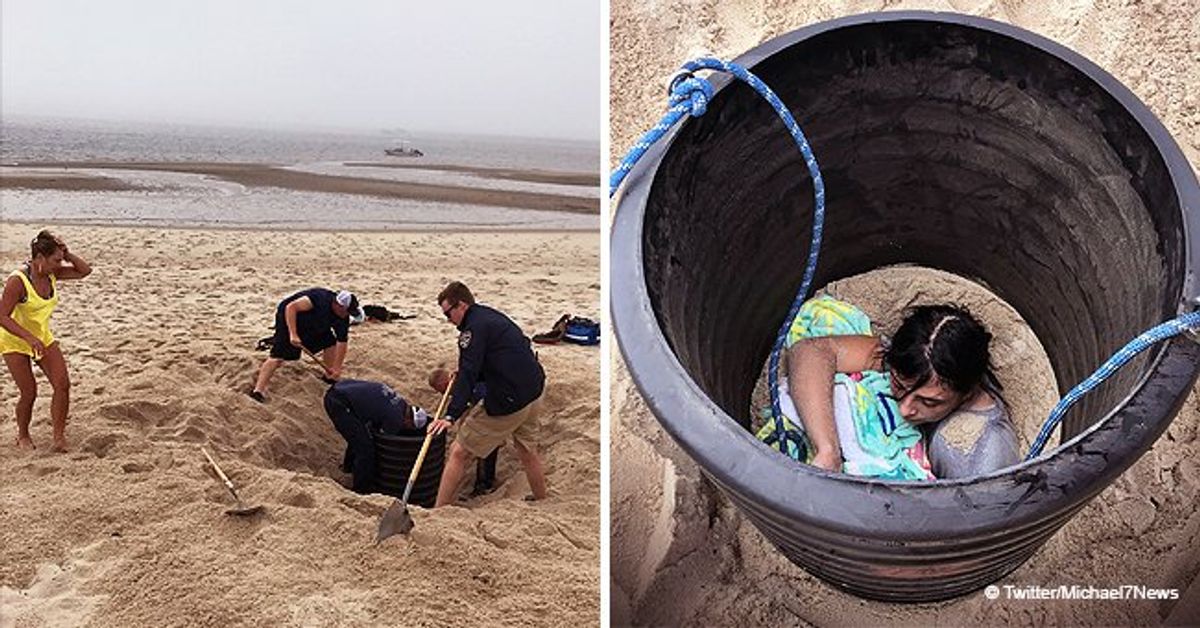 15-Year-Old Girl Rescued after Sand Collapsed on Her – What Happened?