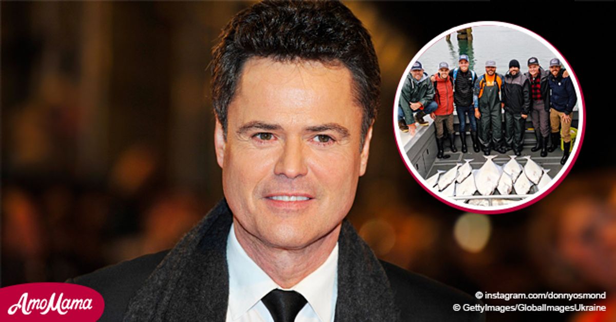 Donny Osmond Shares New Family Photo with His Grown up Sons Fishing in ...