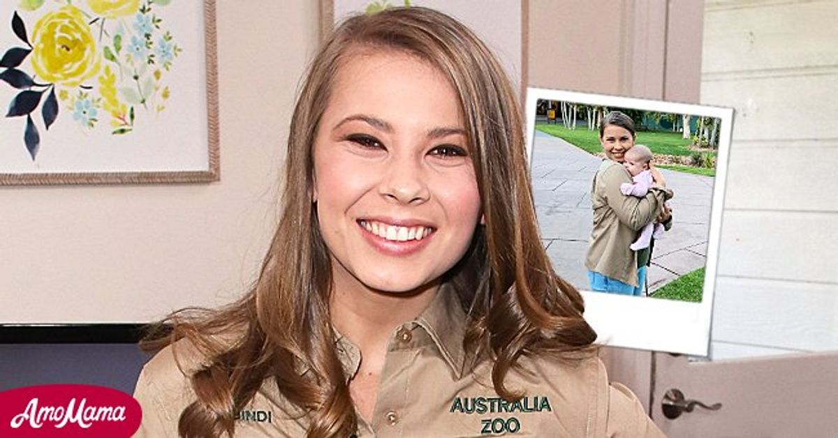 Bindi Irwin Cuddles with Her Baby Daughter Grace While Walking around ...