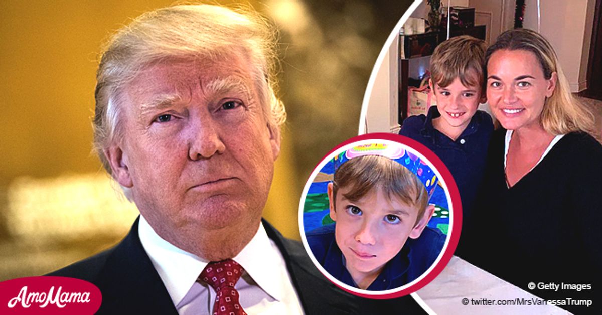 Donald Trump's Handsome Grandson Spencer Turns 7 & Looks Different in ...
