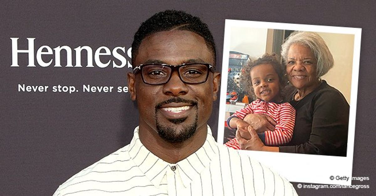 Lance Gross' Adorable Son Lennon Poses with His Grandma in a New Photo ...