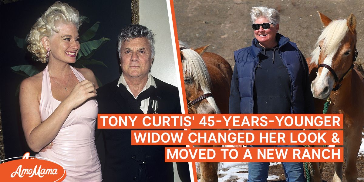 Tony Curtis' Younger Wife Moved to Ranch with New Man & Changed Look After Getting Bulk of $60M ...