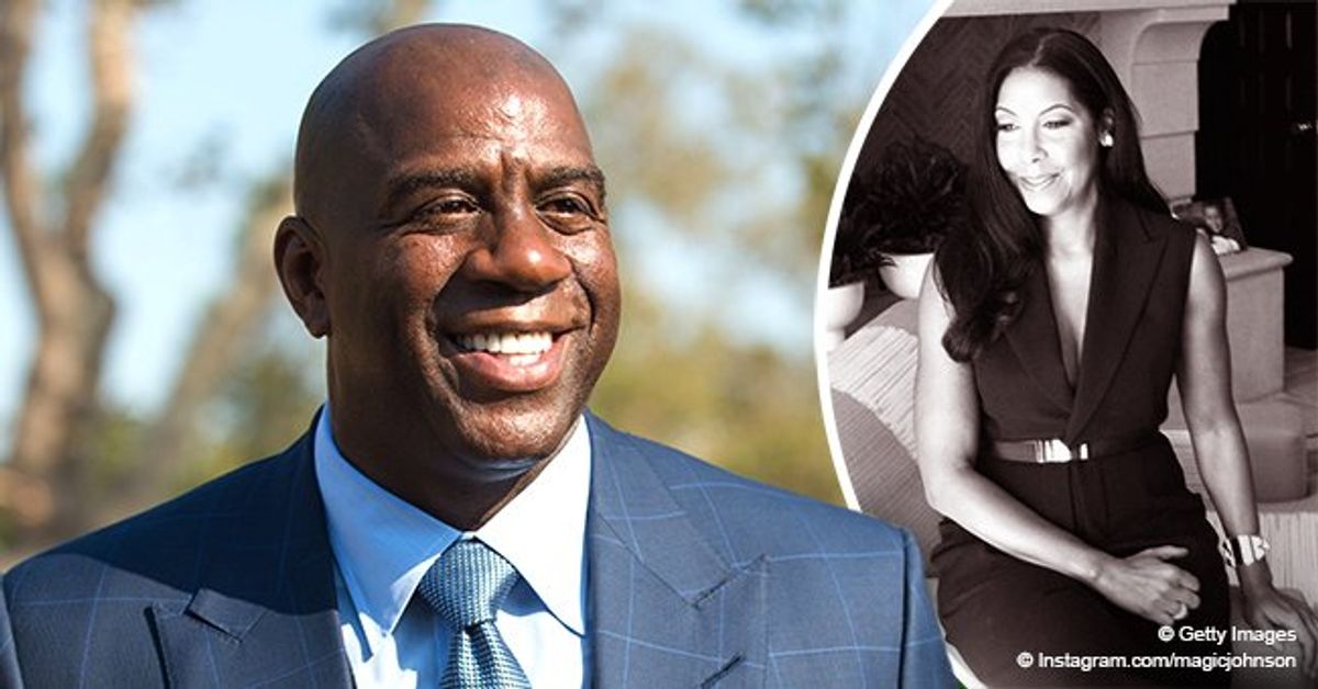 Magic Johnson & His Kids Share Photos of Wife Cookie in Chic Dresses in ...