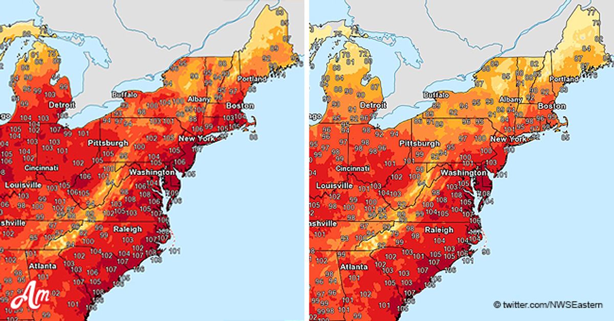 Extremely Hot Temperatures Reaching 100°F to Hit USA by the End of the Week