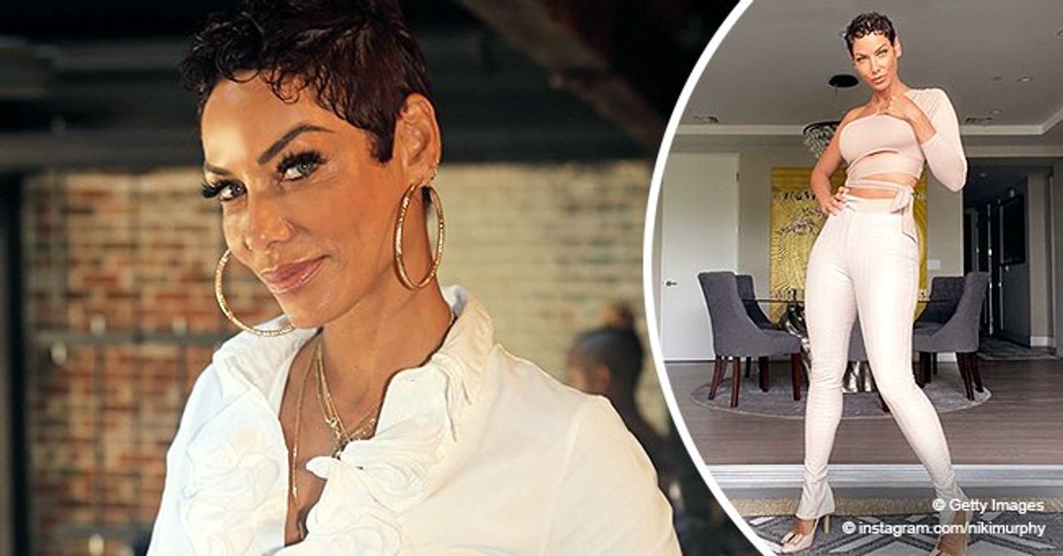 Eddie Murphy's Ex Nicole Mitchell Stuns in Chic Pastel Top and Beige ...