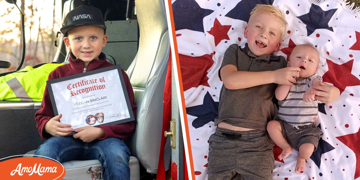 7-Year-Old Hero Saves Parents & 7-Month-Old Brother from House Fire ...