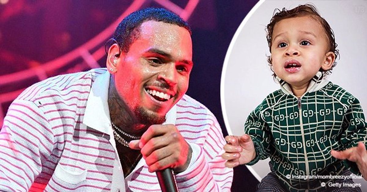 Fans Are in Awe as Chris Brown's Son Shows His Beautiful Eyes — Does He ...