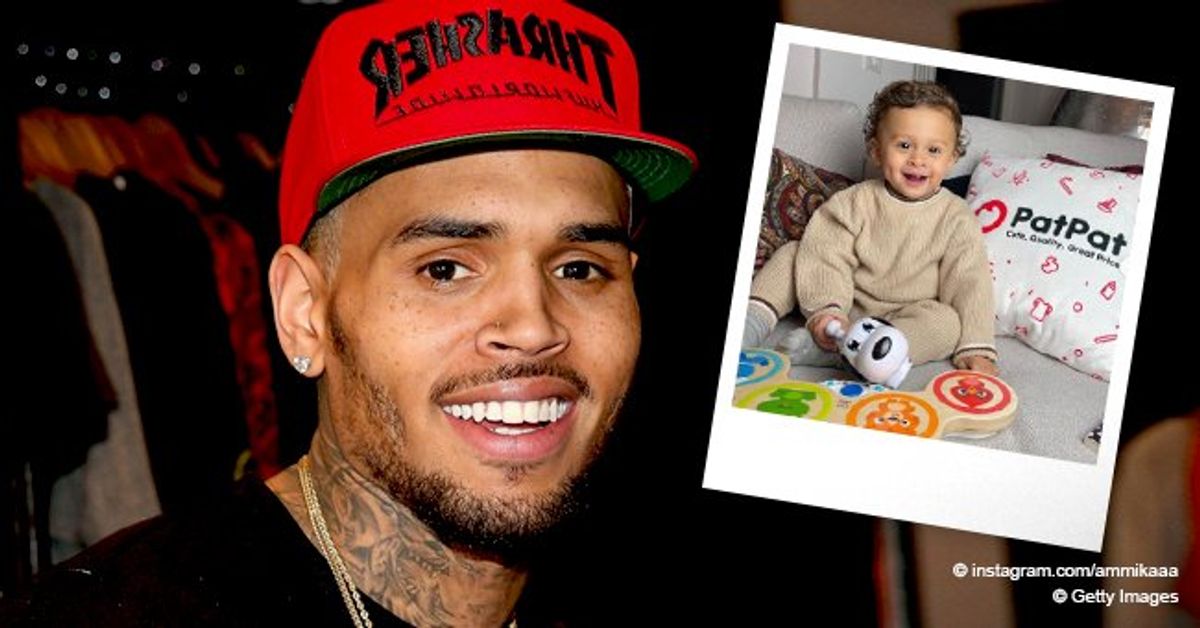 Take a Look at Chris Brown's Son Aeko Flashing His Gorgeous Smile and ...