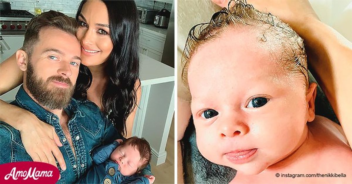 Nikki Bella Shares a Pic of Her Son Matteo & Fans Say He Looks like His ...