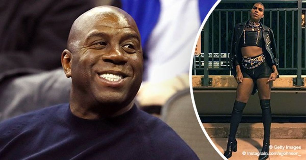 Magic Johnson's Son EJ Is a Stunning Fashionista — Look through 9 of ...