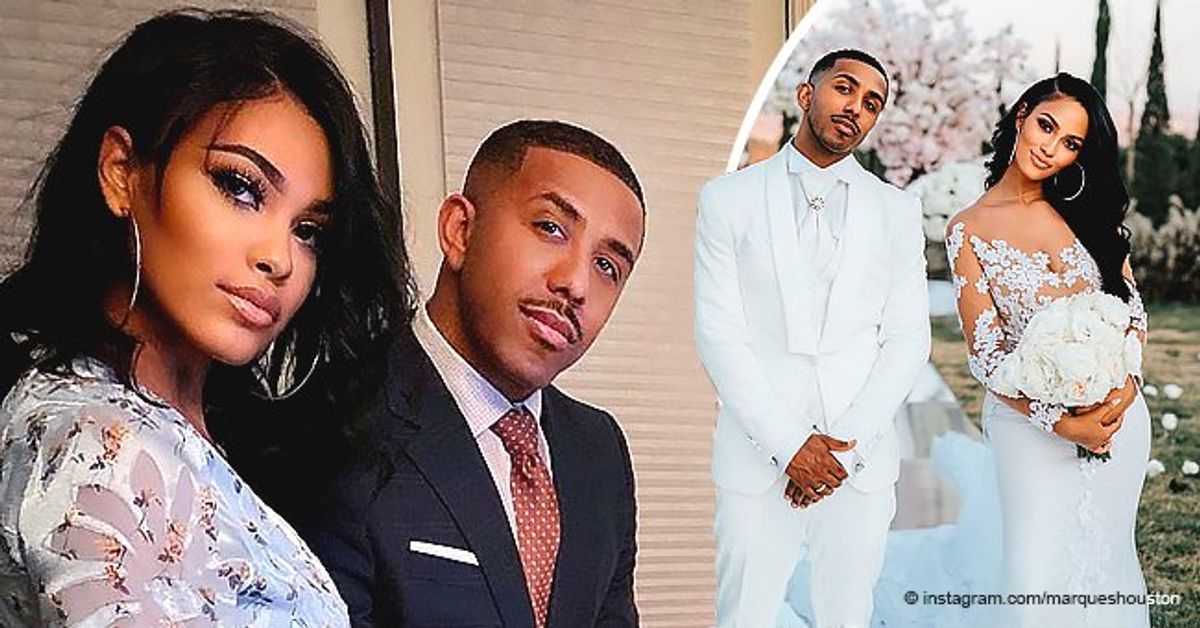 See the Wedding Pics 'Sister, Sister' Star Marques Houston & His Wife ...