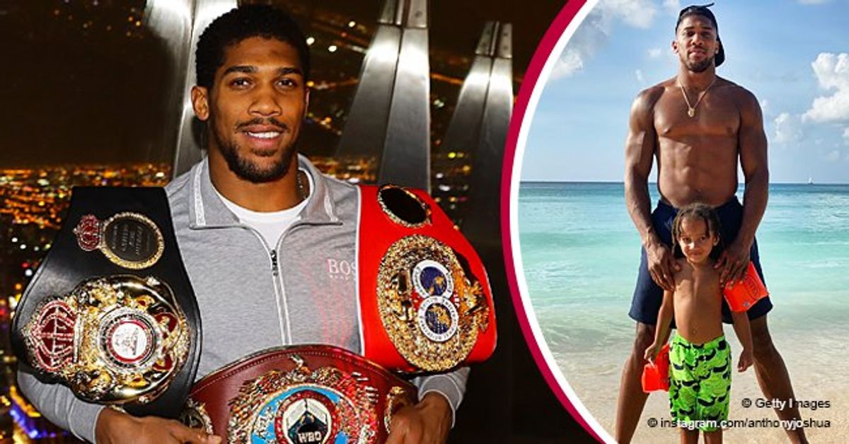 Meet Boxer Anthony Joshua's Handsome Son Who Looks Just like Him