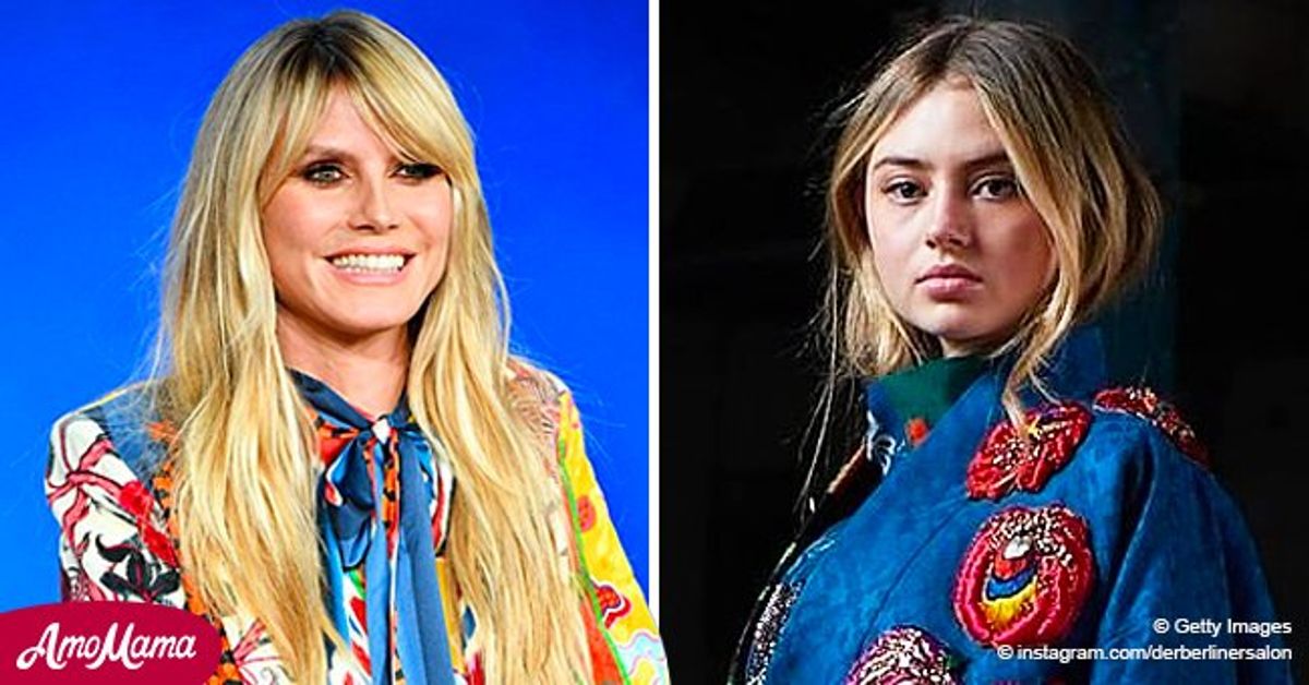 Heidi Klum's Daughter Leni, 16, Is a Glamorous Copy of Her Mom as She ...