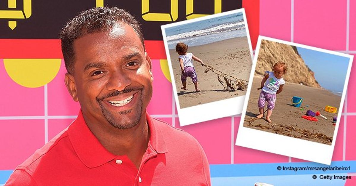 Alfonso Ribeiro's Baby Melts Hearts as She Plays with Kelp during a ...