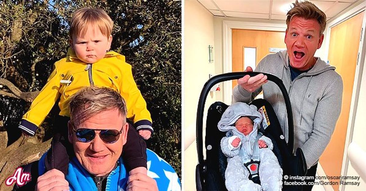 Gordon Ramsay from 'MasterChef' Shares Adorable Photo of Baby Son Oscar ...