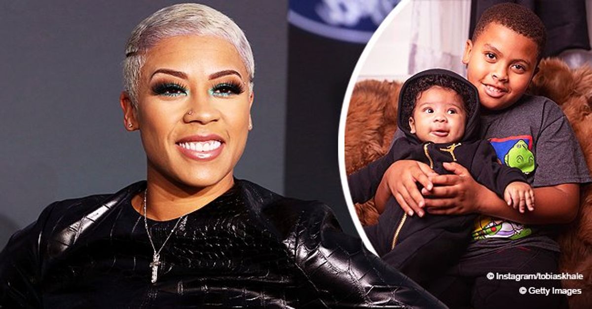 Keyshia Cole's Oldest Son Daniel Holds Baby Brother Tobias in New Photo ...