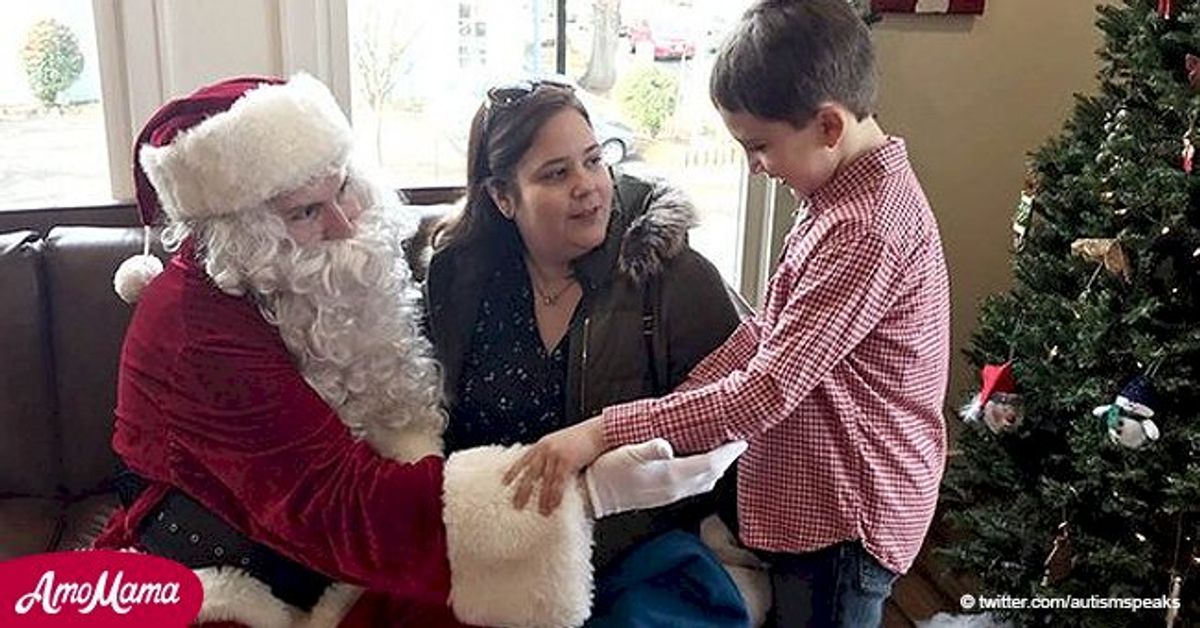 This Santa understands children with autism because he has it too