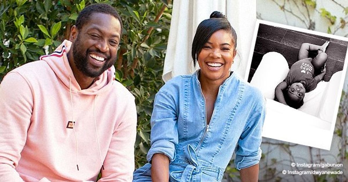 Gabrielle Union's Baby Daughter Poses on the Floor — See the Cute ...