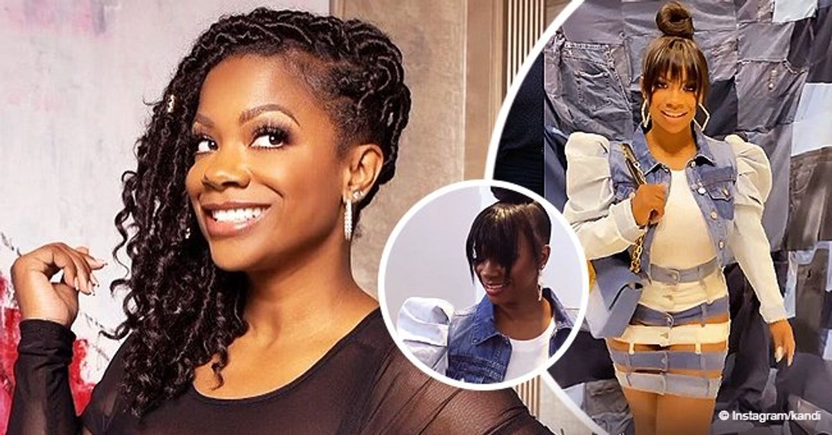 Kandi Burruss Looks Fabulous in an IG Snap Rocking a Jean Jacket ...