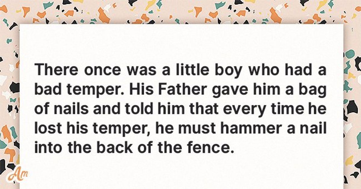 Story of the Day: There Once Was a Little Boy Who Had a Bad Temper